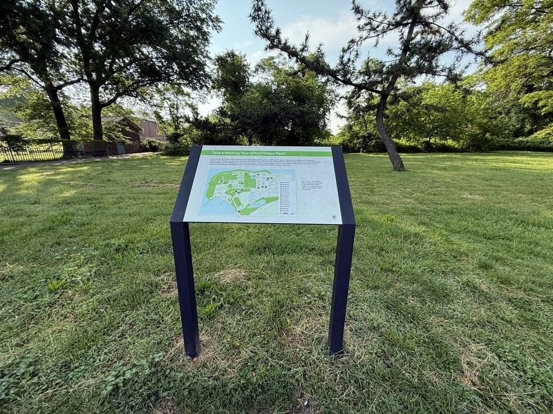 Take a Walking Tour of Fort Totten Park! Historical Marker