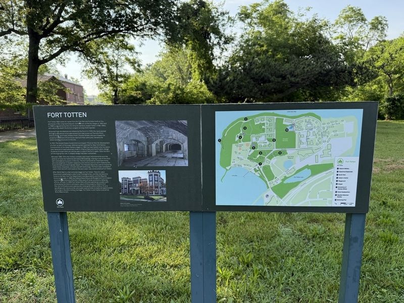 Fort Totten Historical Marker