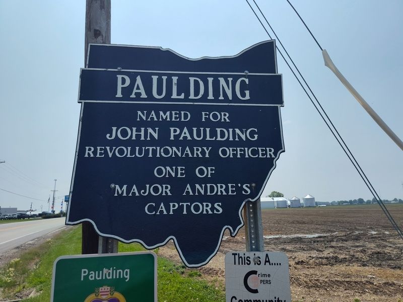 Paulding Historical Marker