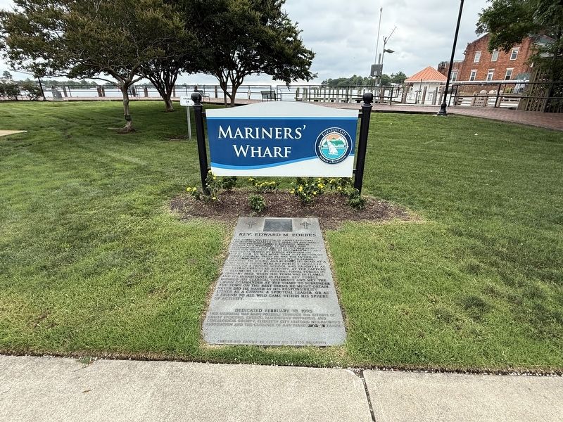 Rev. Edward M. Forbes Historical Marker