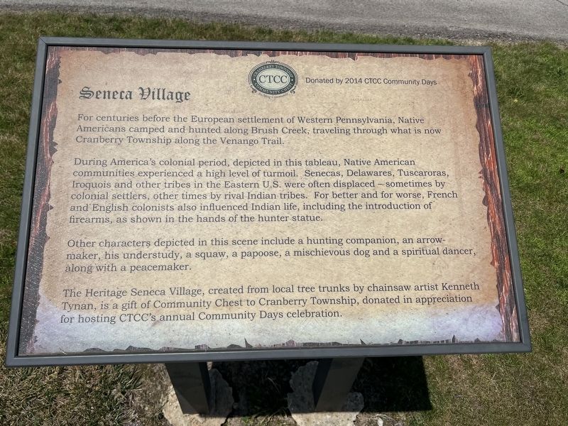Seneca Village Historical Marker