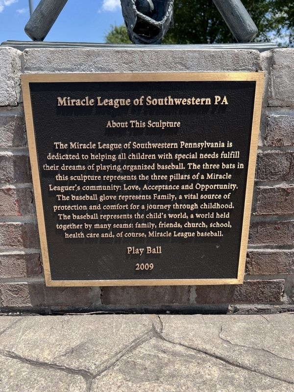 Miracle League of Southwestern PA Historical Marker