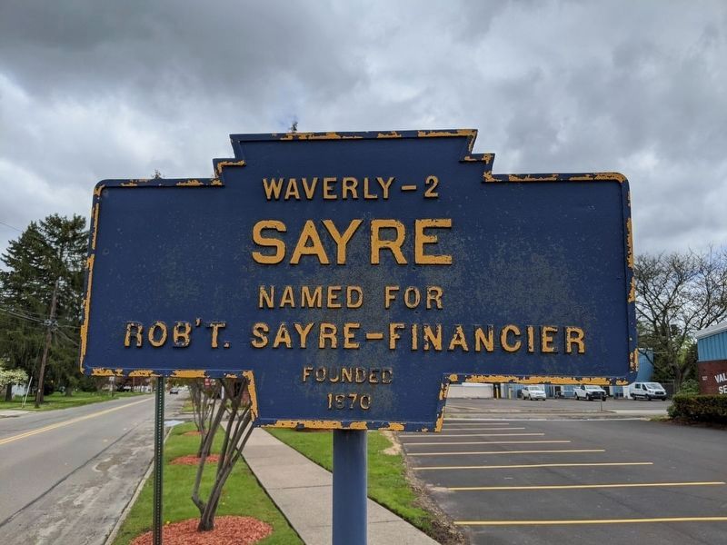 Sayre Historical Marker