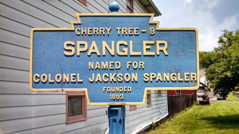Spangler Historical Marker