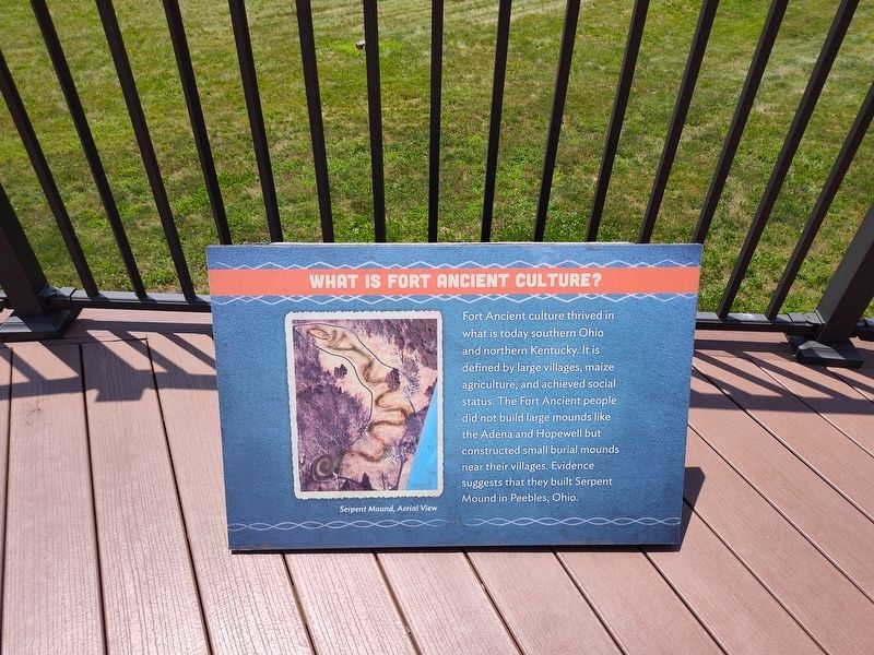 What Is Fort Ancient Culture? Historical Marker