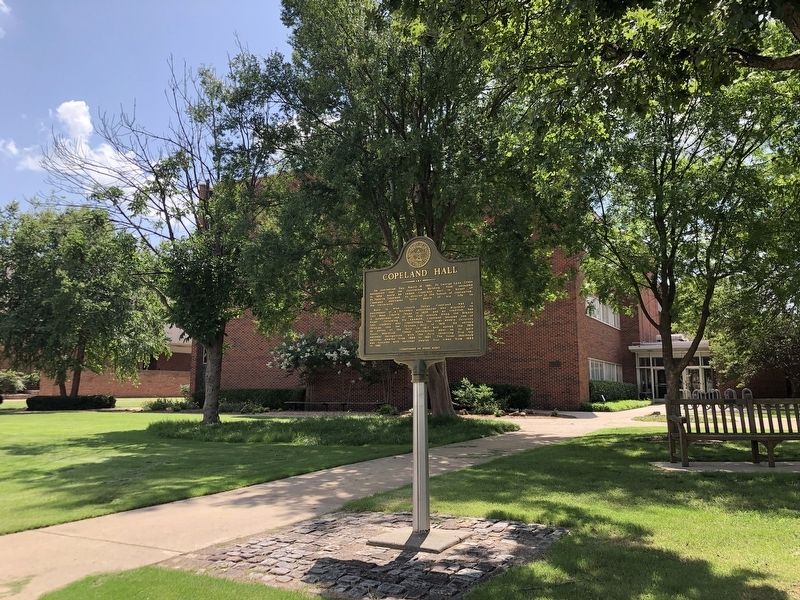 Copeland Hall Historical Marker