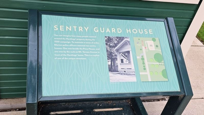 Sentry Guard House Historical Marker