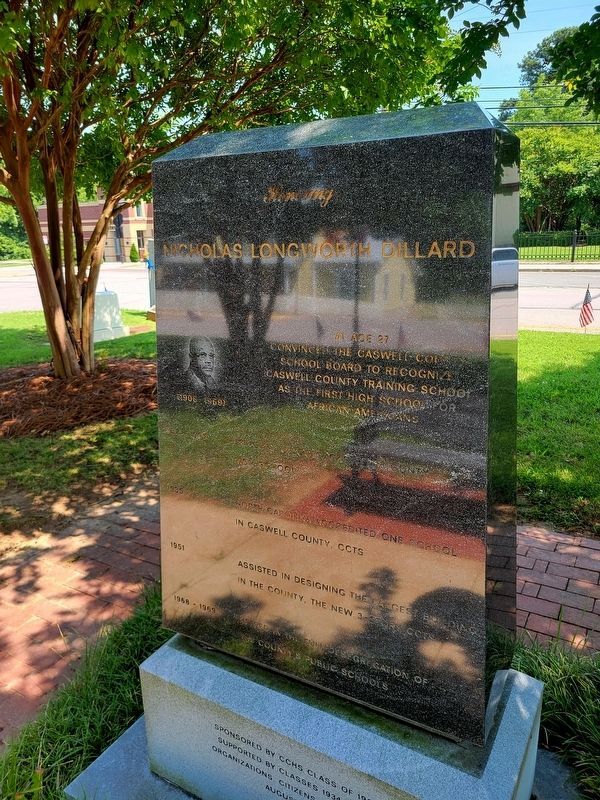 Honoring Nicholas Longworth Dillard Historical Marker