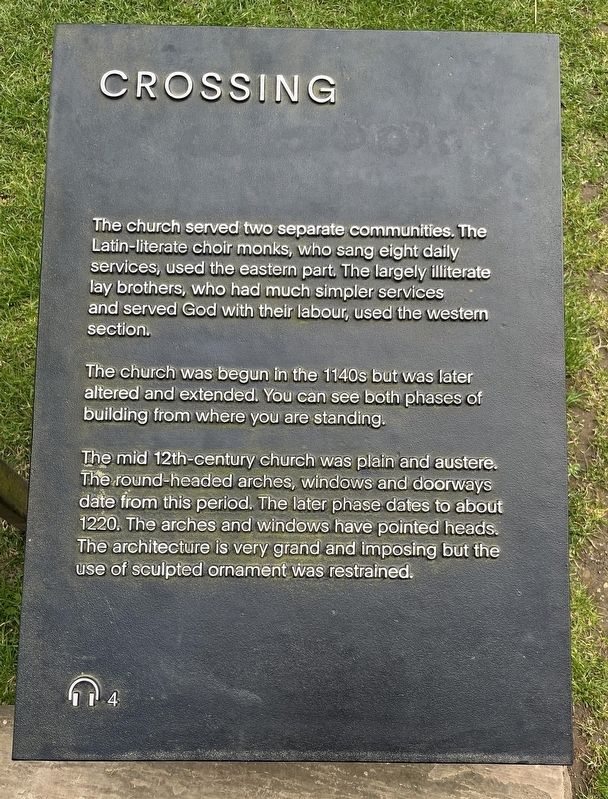 Crossing Historical Marker