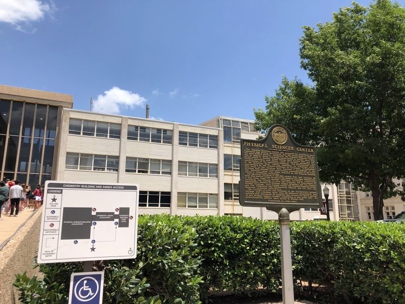 Physical Sciences Center Historical Marker