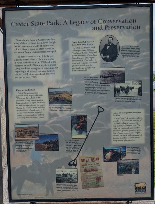 Custer State Park: A Legacy of Conservation and Preservation Historical ...