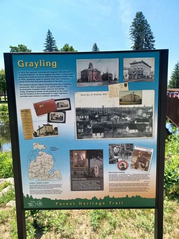 Grayling Historical Marker