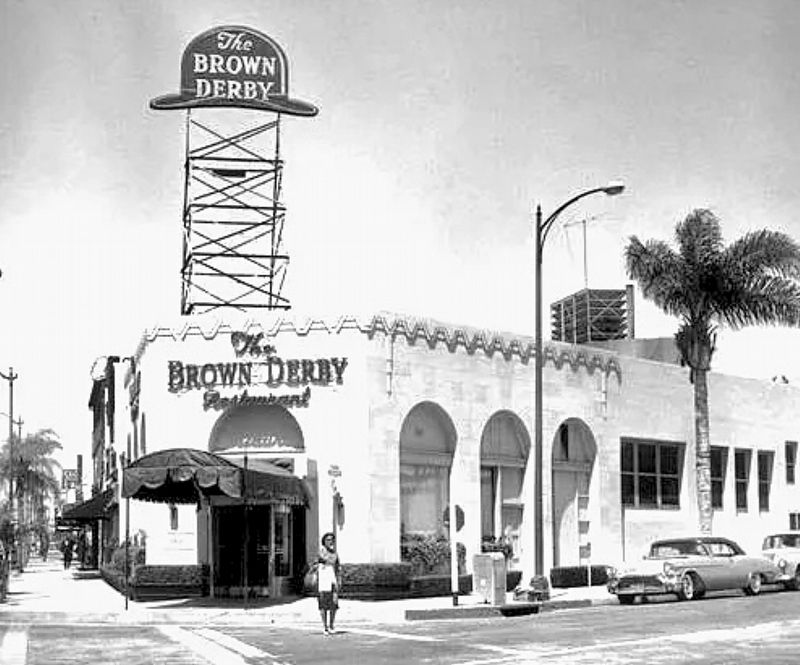 The Brown Derby Historical Marker
