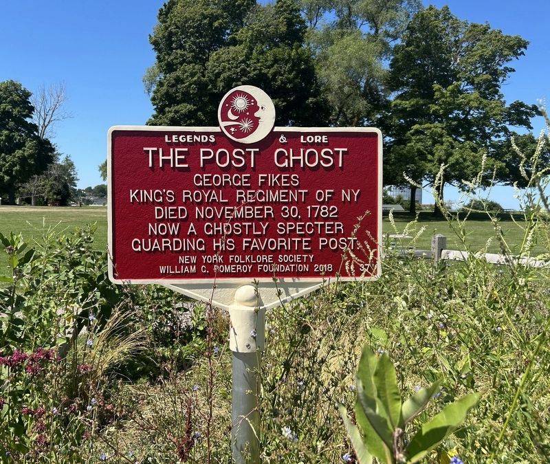 The Post Ghost Historical Marker