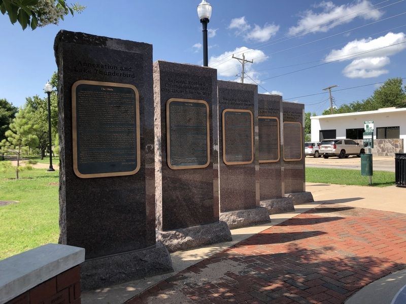 The End of the Century and the Beginning of Legacy Trail Historical Marker