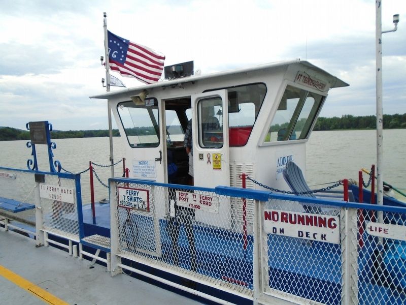 The Fort Ticonderoga Ferry Historical Marker