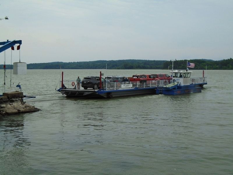 The Fort Ticonderoga Ferry Historical Marker
