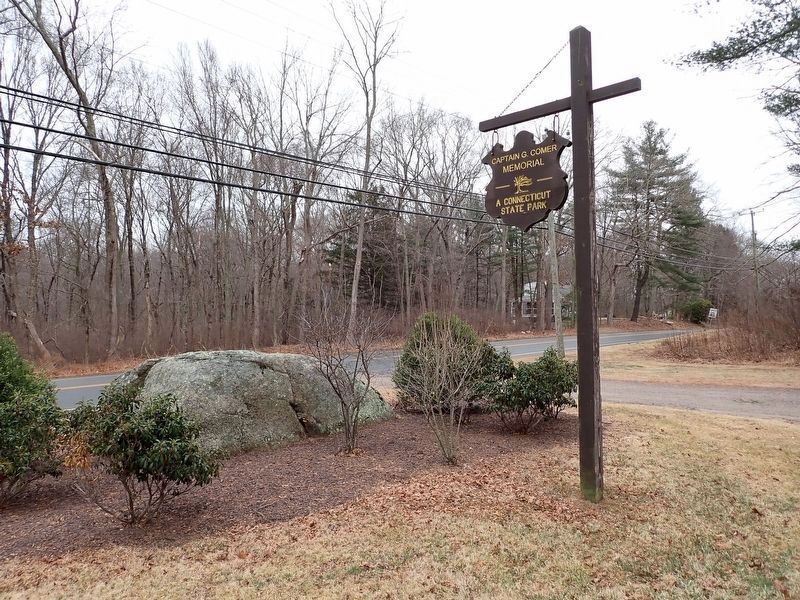 Captain George Comer Memorial Historical Marker