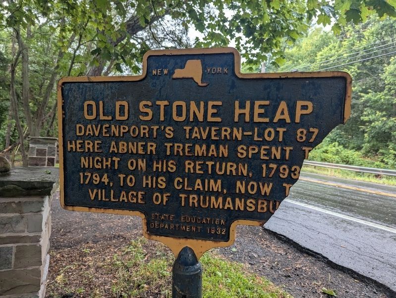 Old Stone Heap Historical Marker