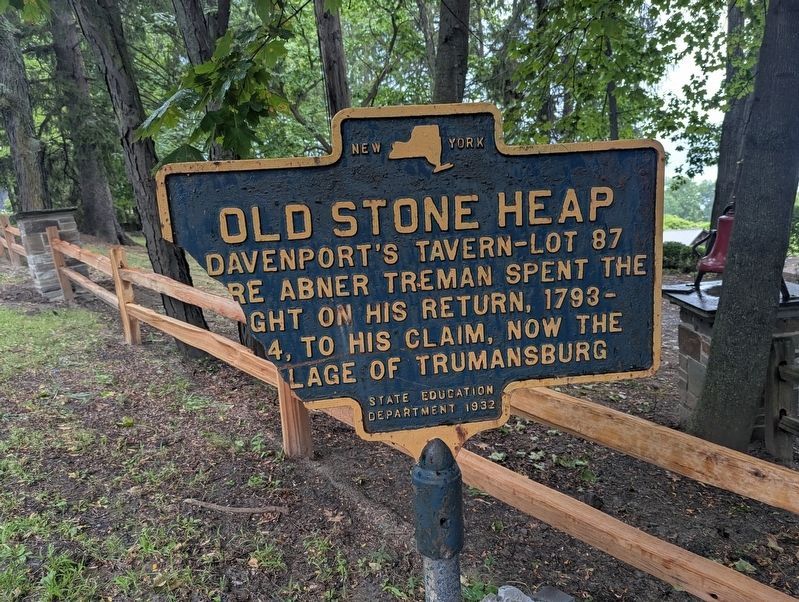 Old Stone Heap Historical Marker
