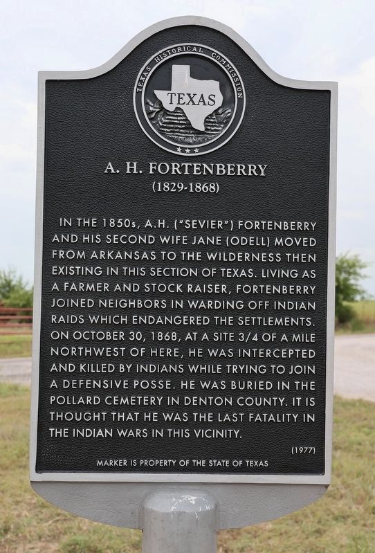 A. H. Fortenberry Historical Marker