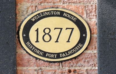 Wellington House 1877 Historical Marker