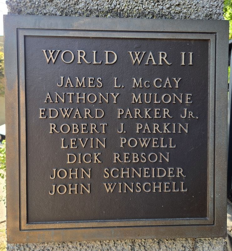 Aspinwall Veterans Memorial, a War Memorial