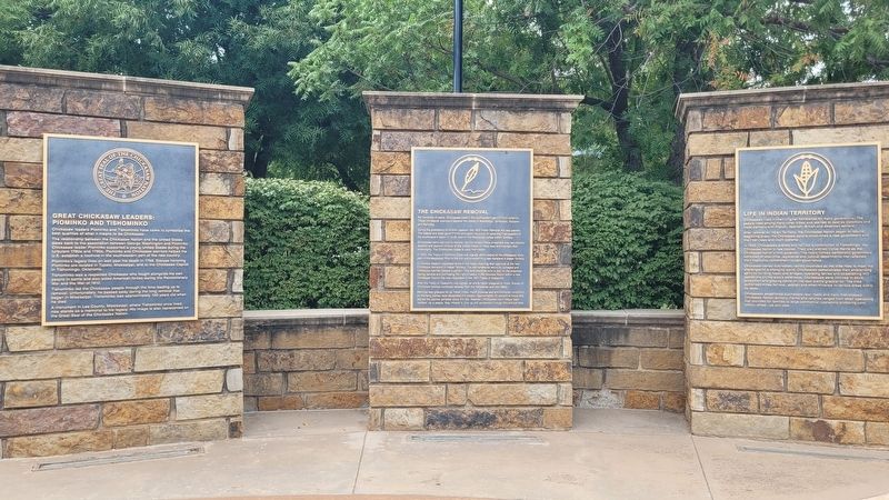 The Chickasaw Removal Historical Marker