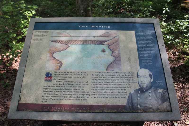 The Ravine Historical Marker