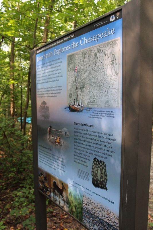 John Smith Explores the Chesapeake Historical Marker