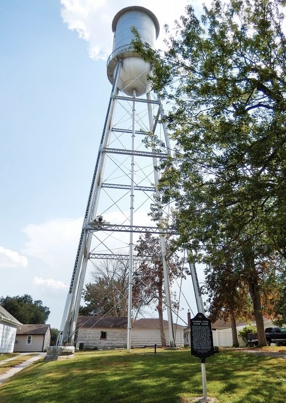 Manning Steel Water Tower Historical Marker