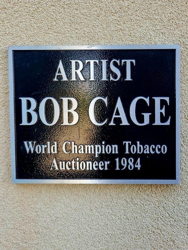 Artist Bob Cage Historical Marker