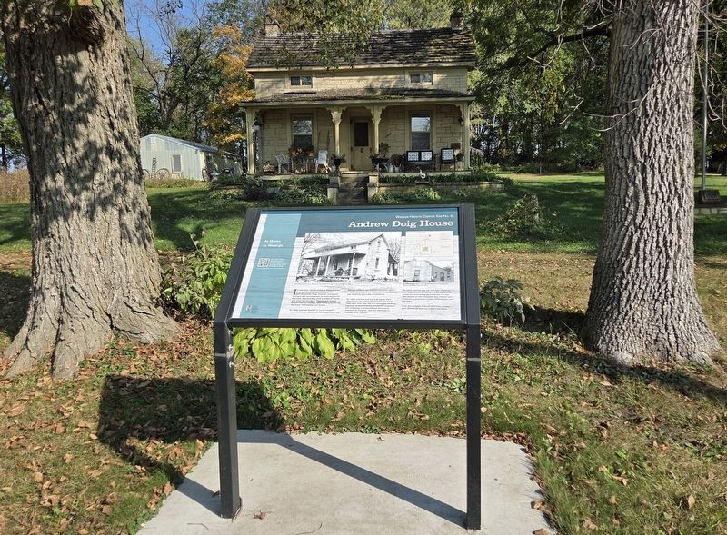 Andrew Doig House Historical Marker