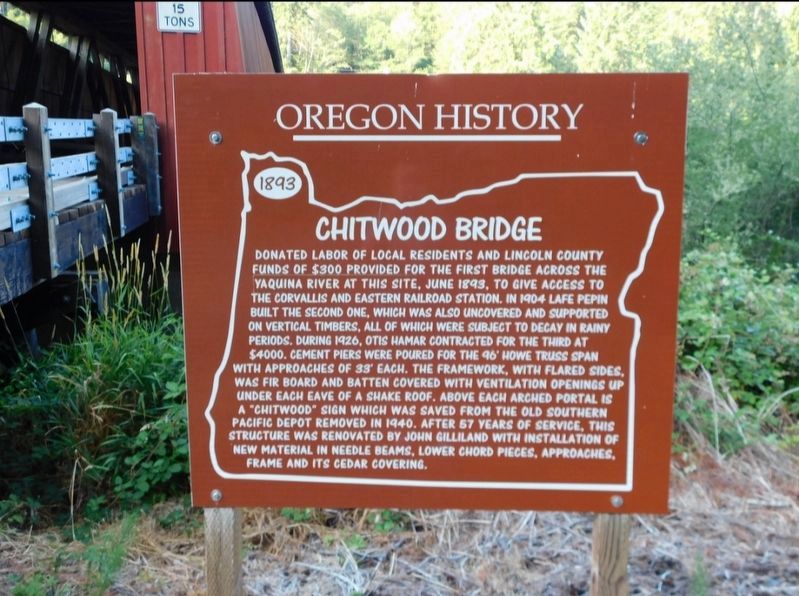 Chitwood Bridge 1893 Historical Marker