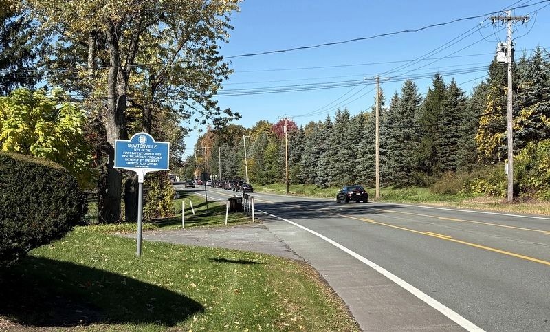 Newtonville Historical Marker