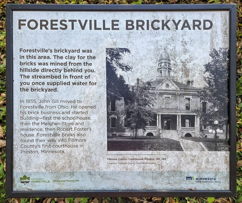 Forestville Brickyard Historical Marker