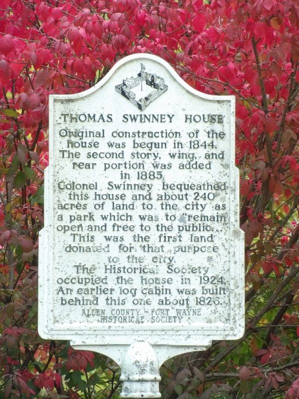 Thomas Swinney House Historical Marker