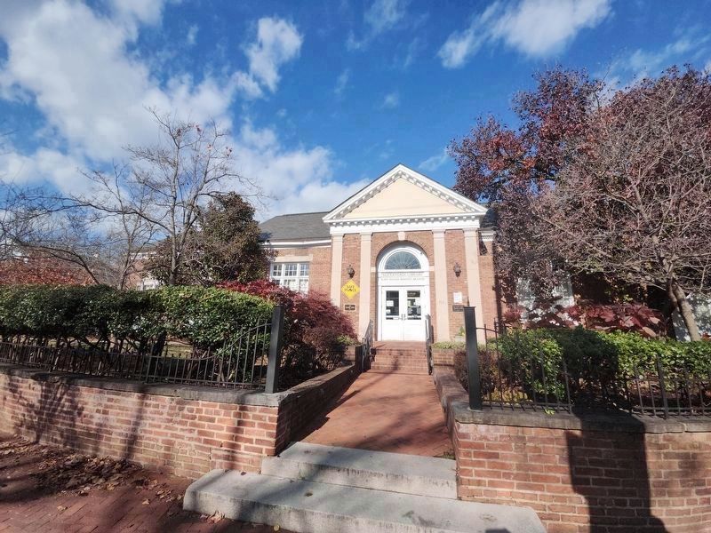 Alexandria Library Sit-In Historical Marker