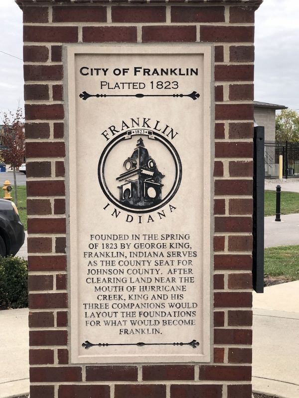 City of Franklin Historical Marker