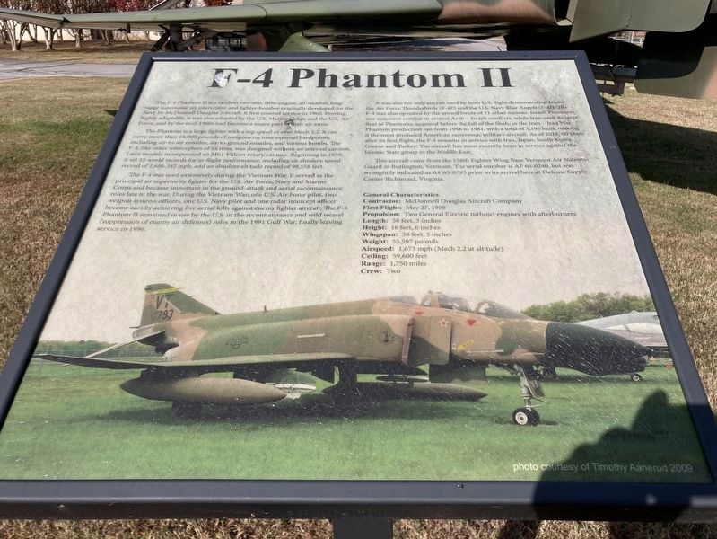 F-4 Phantom II Historical Marker
