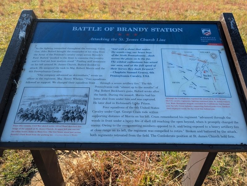 Battle of Brandy Station Historical Marker
