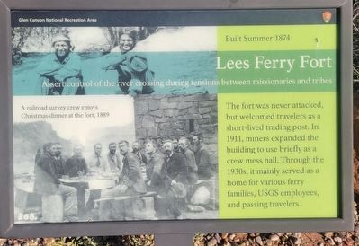 Lees Ferry Fort Historical Marker