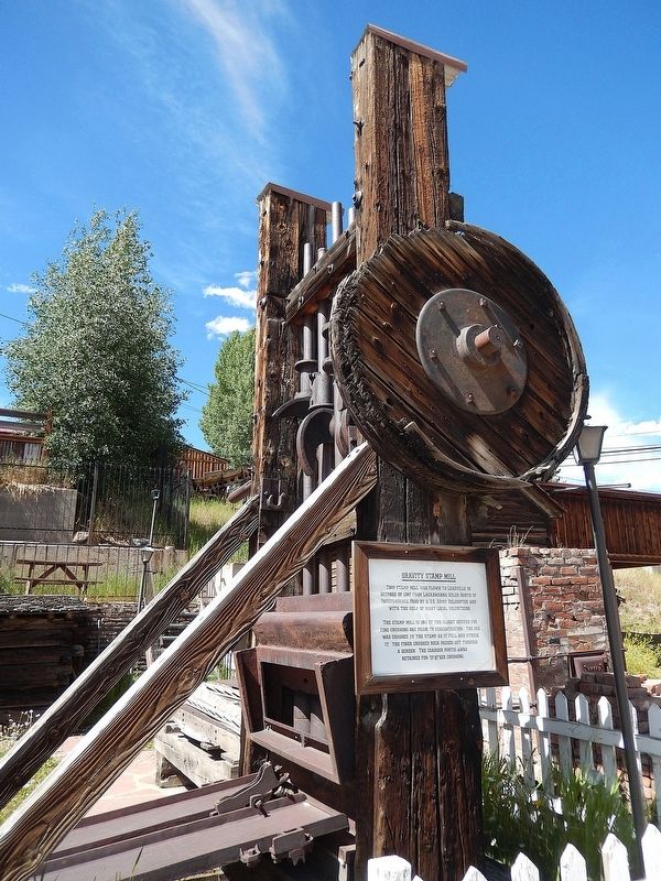 Gravity Stamp Mill Historical Marker
