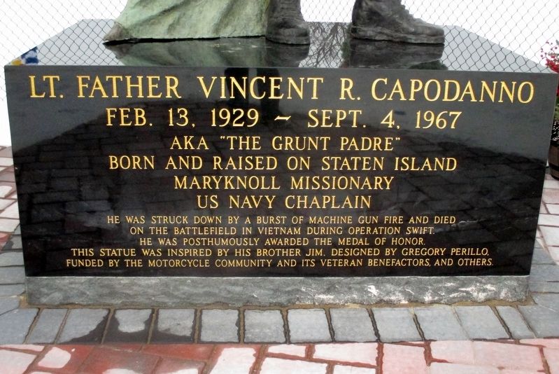 Father Lt. Father Vincent R. Capodanno Historical Marker