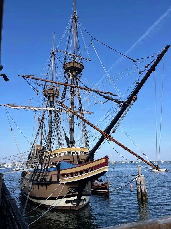 Welcome To Mayflower II Historical Marker