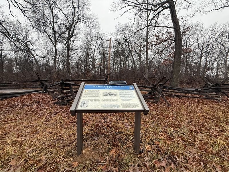 The Battle of Falling Waters Historical Marker