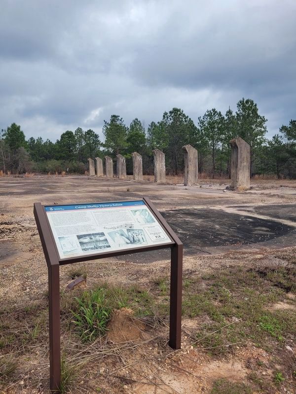 Camp Shelby Victory Salute Historical Marker