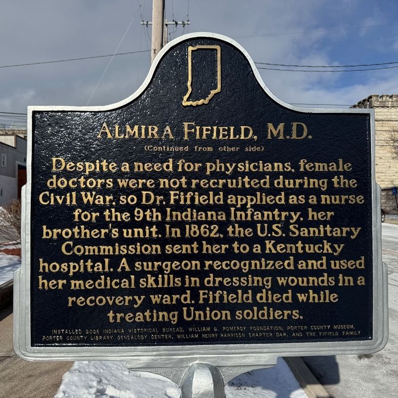 Almira Fifield, M.D. Historical Marker