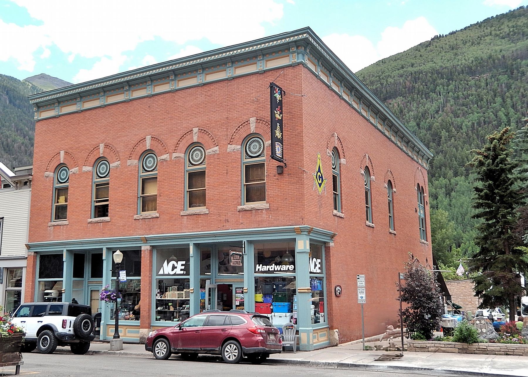 Social Lodges Historical Marker