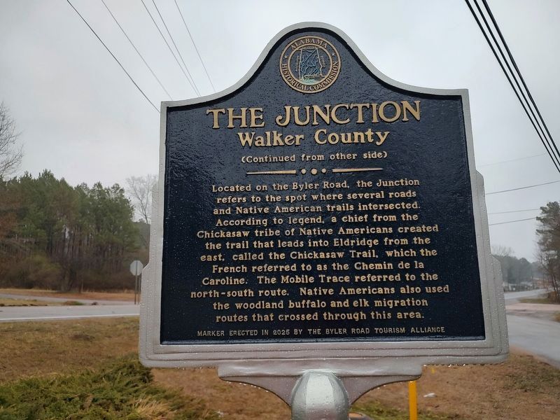 Camp Springs / The Junction Historical Marker
